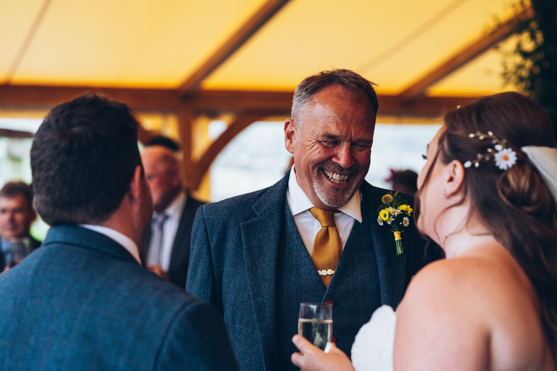 Daisy & David's First Look - Erica Hawkins Photography